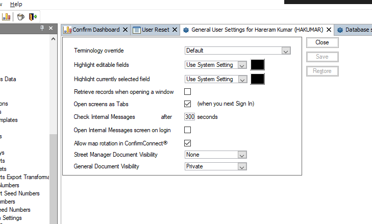 Defect Screen - Document Links